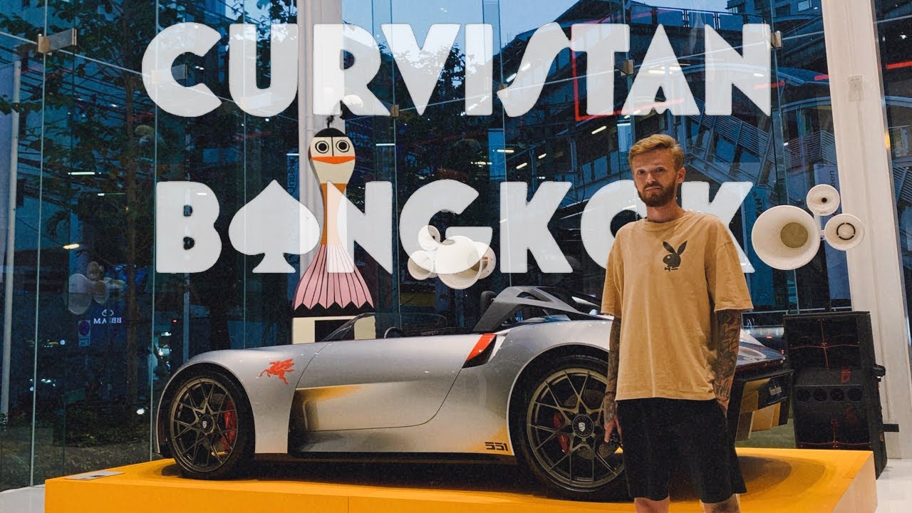 Curvistan | Art Space for Porsche Fans in the Heart of Bangkok - YouTube