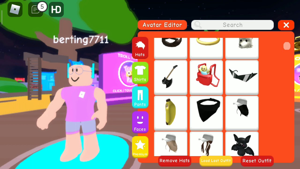 Ade aku lagi main roblox - YouTube
