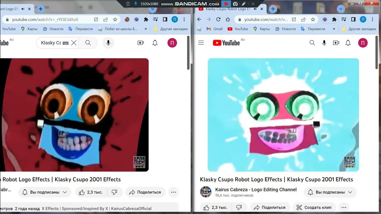 Klasky Csupo Robot Logo Effects (Sponsored By Klasky Csupo 2001 Effects ) Combined - YouTube