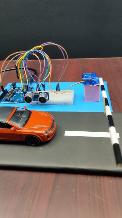 Automatic Toll Gate Use Arduino Uno projects #arduinoprojects #arduino #eazytronic # ...