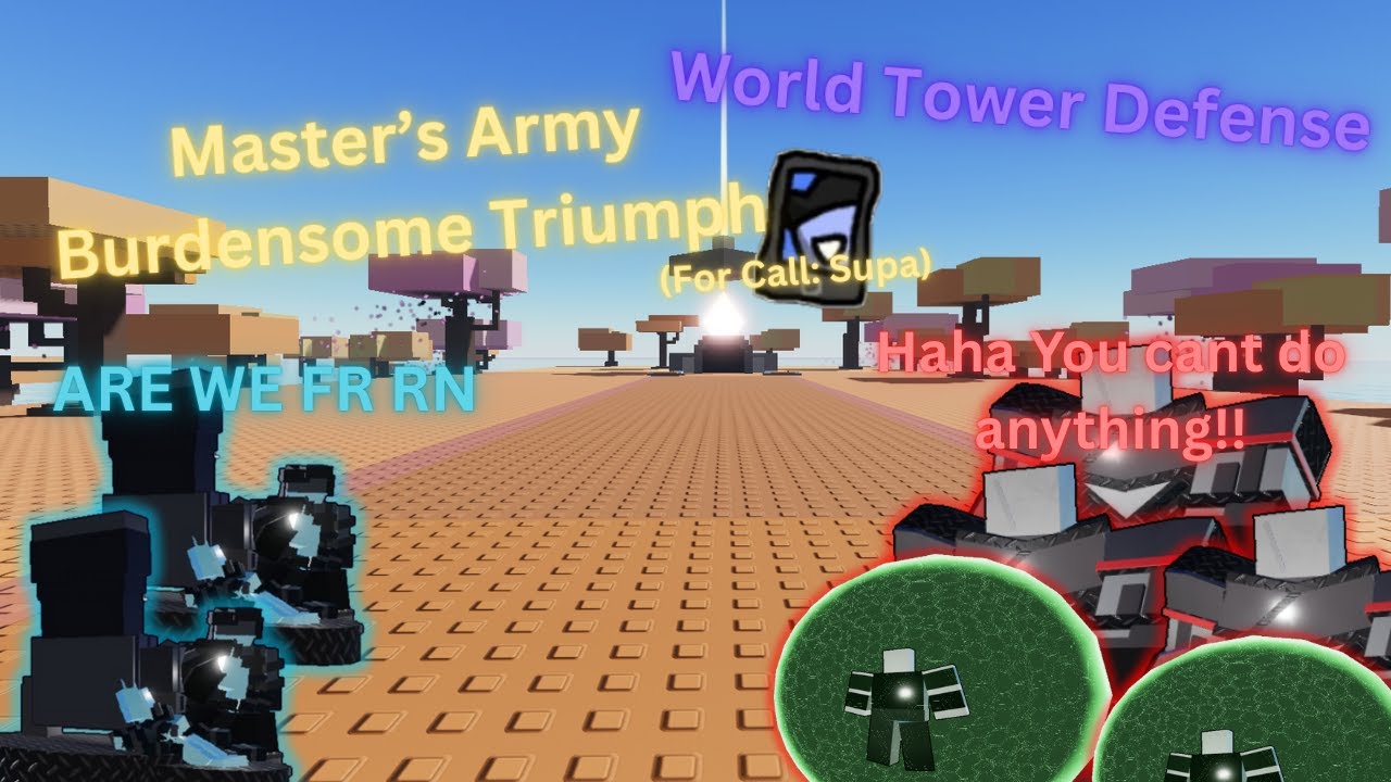 WTD: Master's Army Burdensome Win For Call: Supa Trinket - YouTube