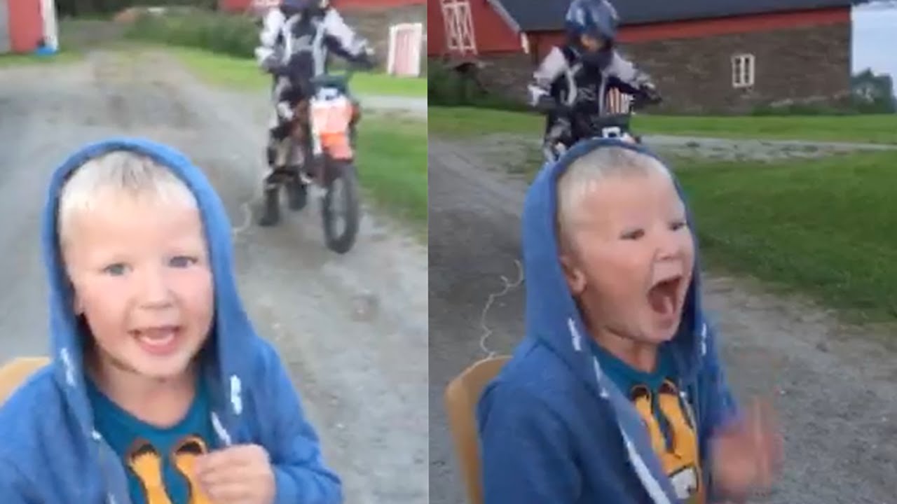 Boy Has Tooth Pulled Out By Motorbike - YouTube