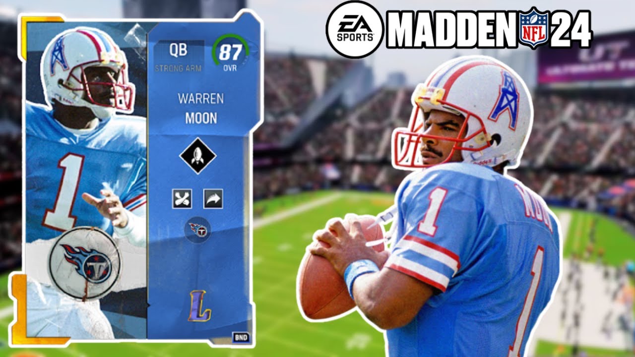 WARREN MOON IS BY FAR THE BEST QB IN MUT | MADDEN ULTIMATE TEAM 24 ...