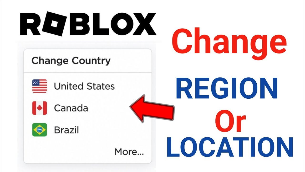 How to Change REGION in Roblox [2025]| How to Change Account Location ...