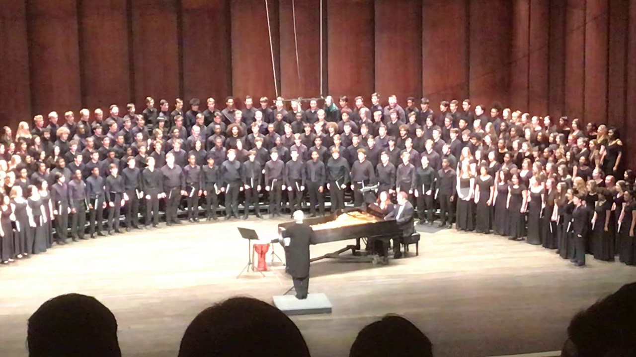 Georgia All State Senior Mixed Choir - Lunar Lullaby (Narverud) - YouTube