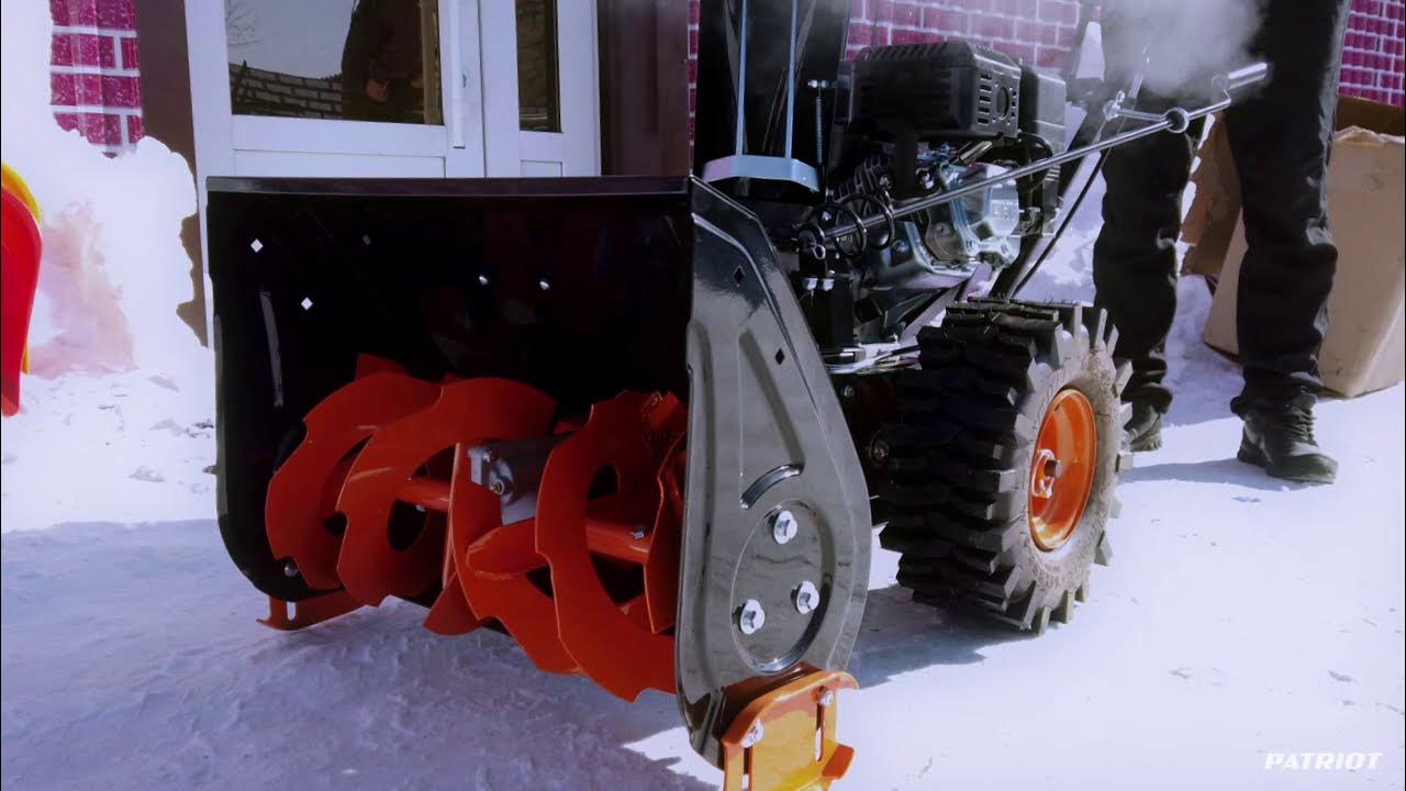 Магазин "PATRIOT" | Снегоуборщик PS 601 - YouTube
