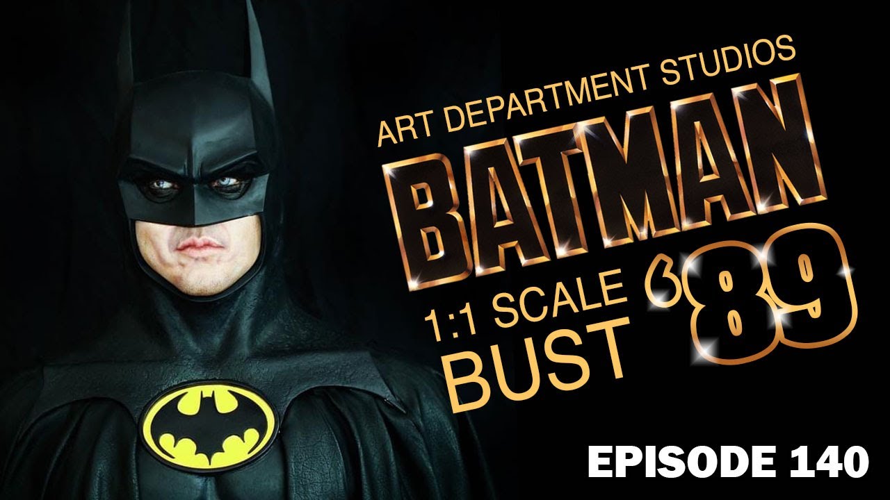 BATMAN 89 | MICHAEL KEATON 1:1 SCALE BUST REVIEW - YouTube