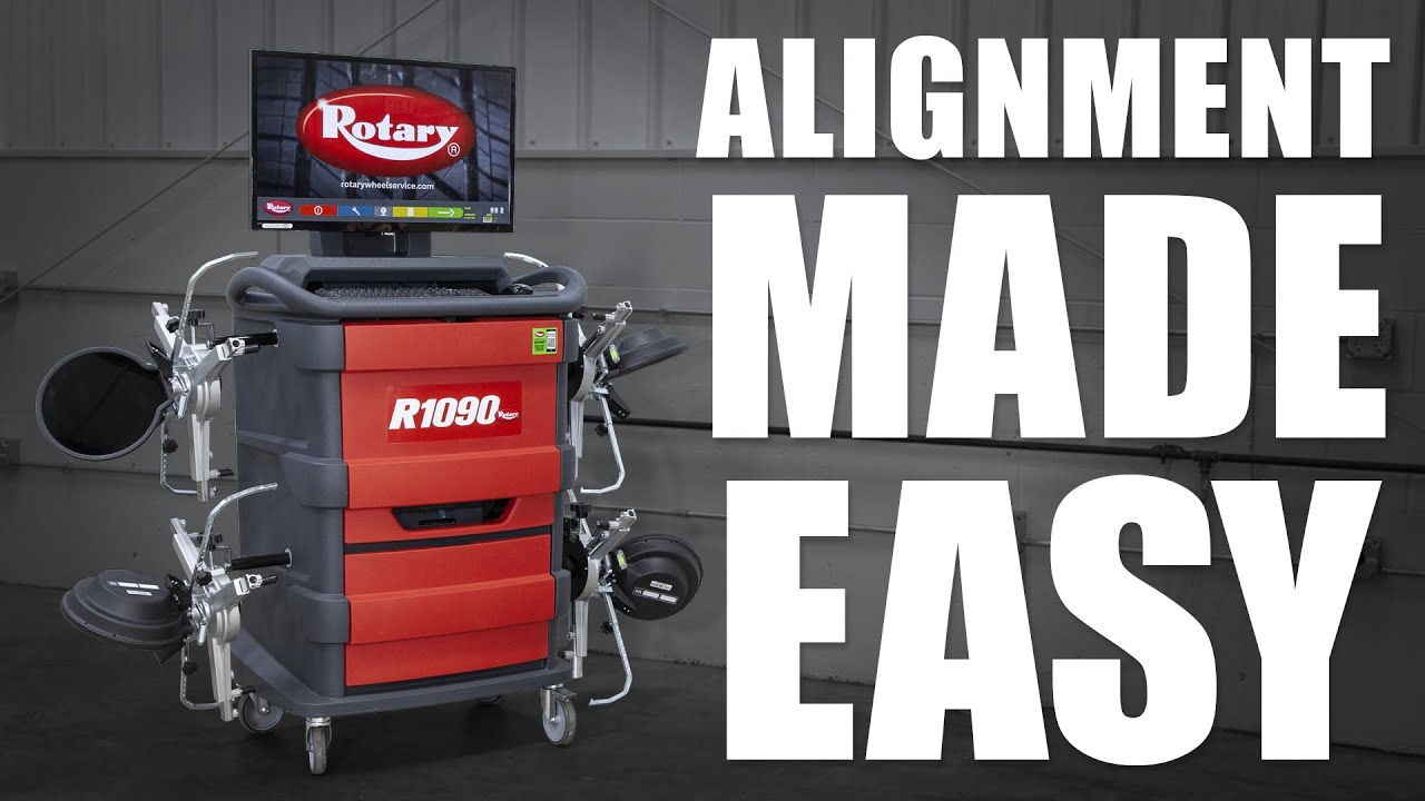 Rotary R1090 Alignment System - YouTube