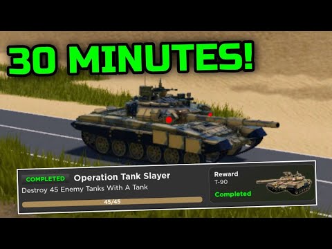 How To GET The T-90 Tank In 30 Minutes?! | War Tycoon - YouTube