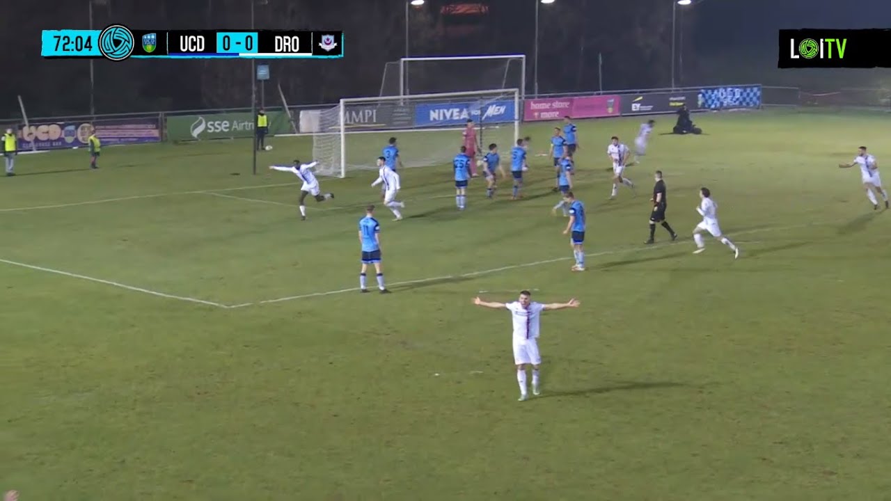 HIGHLIGHTS | UCD AFC 0-1 Drogheda United | League of Ireland Premier ...