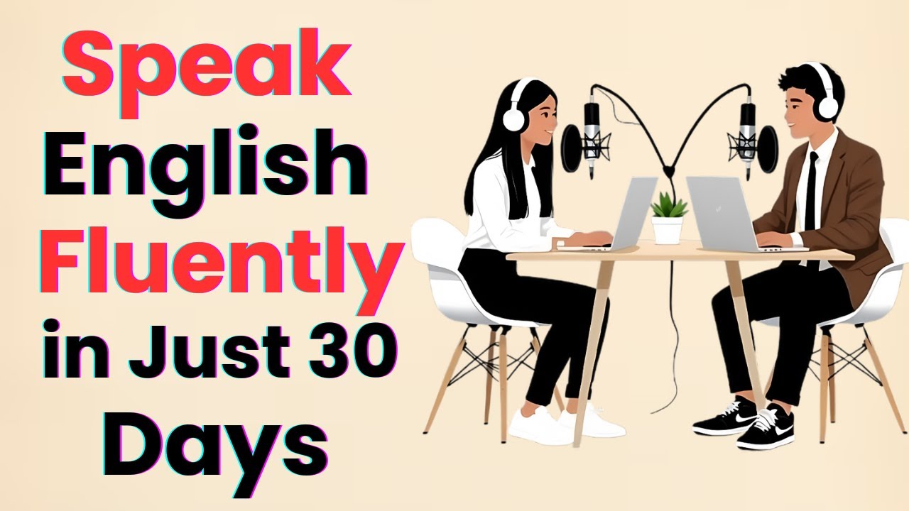 How to Speak English Fluently in 30 Days | Learn English With Podcast ...