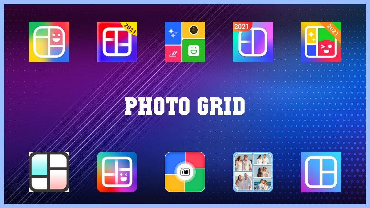 Top 10 Photo Grid Android Apps - YouTube