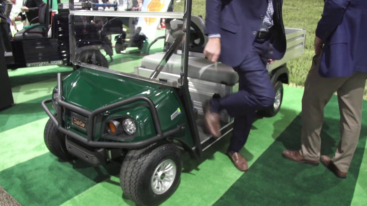 2019 Golf Industry Show: Club Car Booth Tour - YouTube
