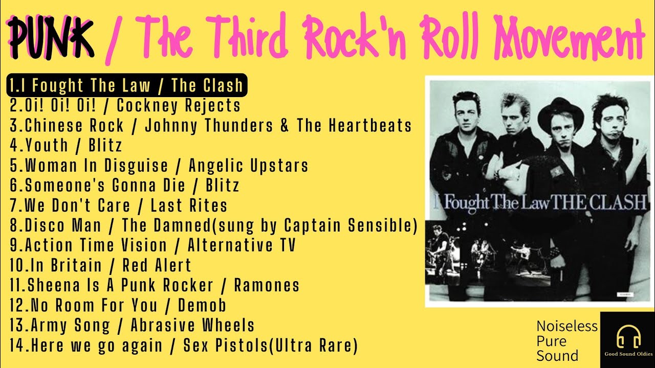 PUNK / The Third Rock'n Roll Movement 70s〜80s / chapters👈 - YouTube