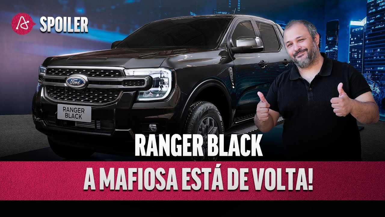 FORD RANGER BLACK 2025 CHEGA AINDA ESTE ANO, MAS SEM TRAÇÃO 4X4 - YouTube