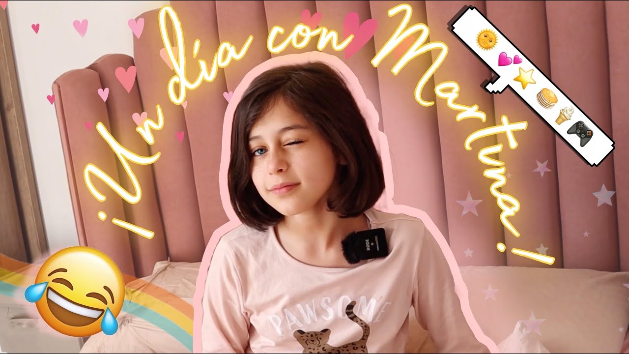 UN DÍA SÓLO CON MARTINA - Su primer vlog - YouTube