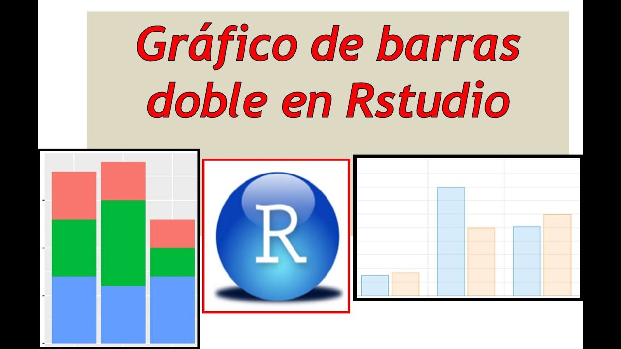Gráfico de barras doble en RStudio - YouTube
