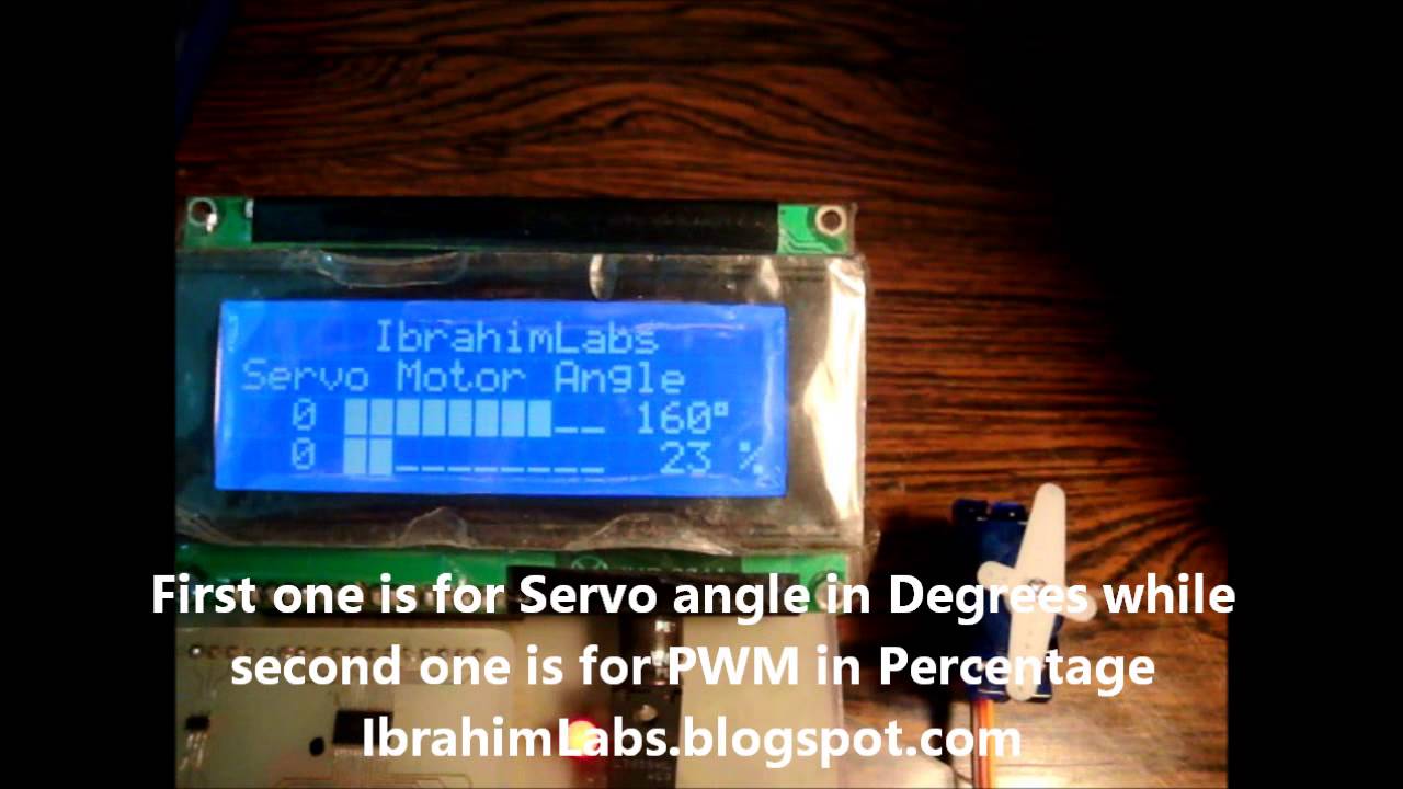 Servo Motor Control Hextronik HXT900 - YouTube