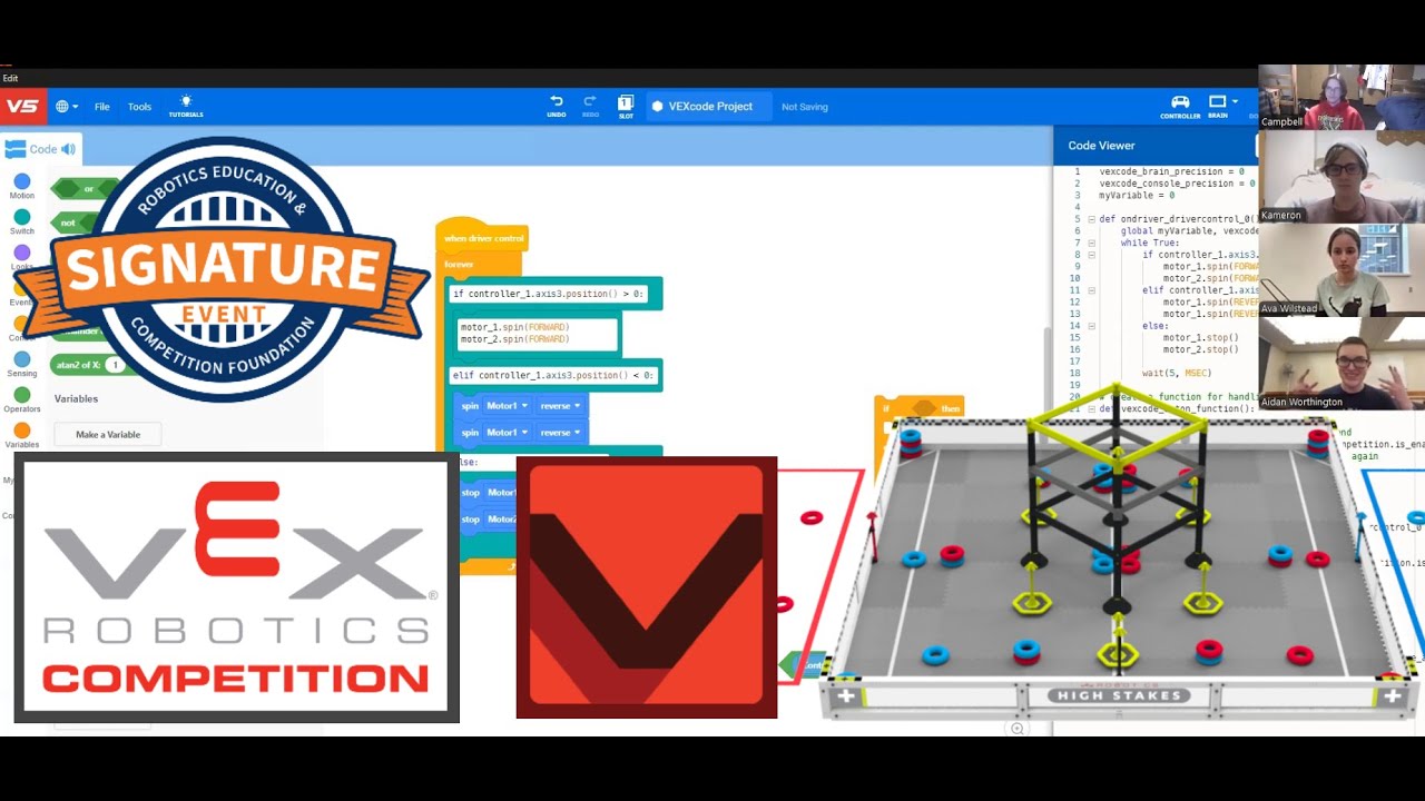 Robotics News, Vex "Switch," Rule Updates, Recent Events, and More ...