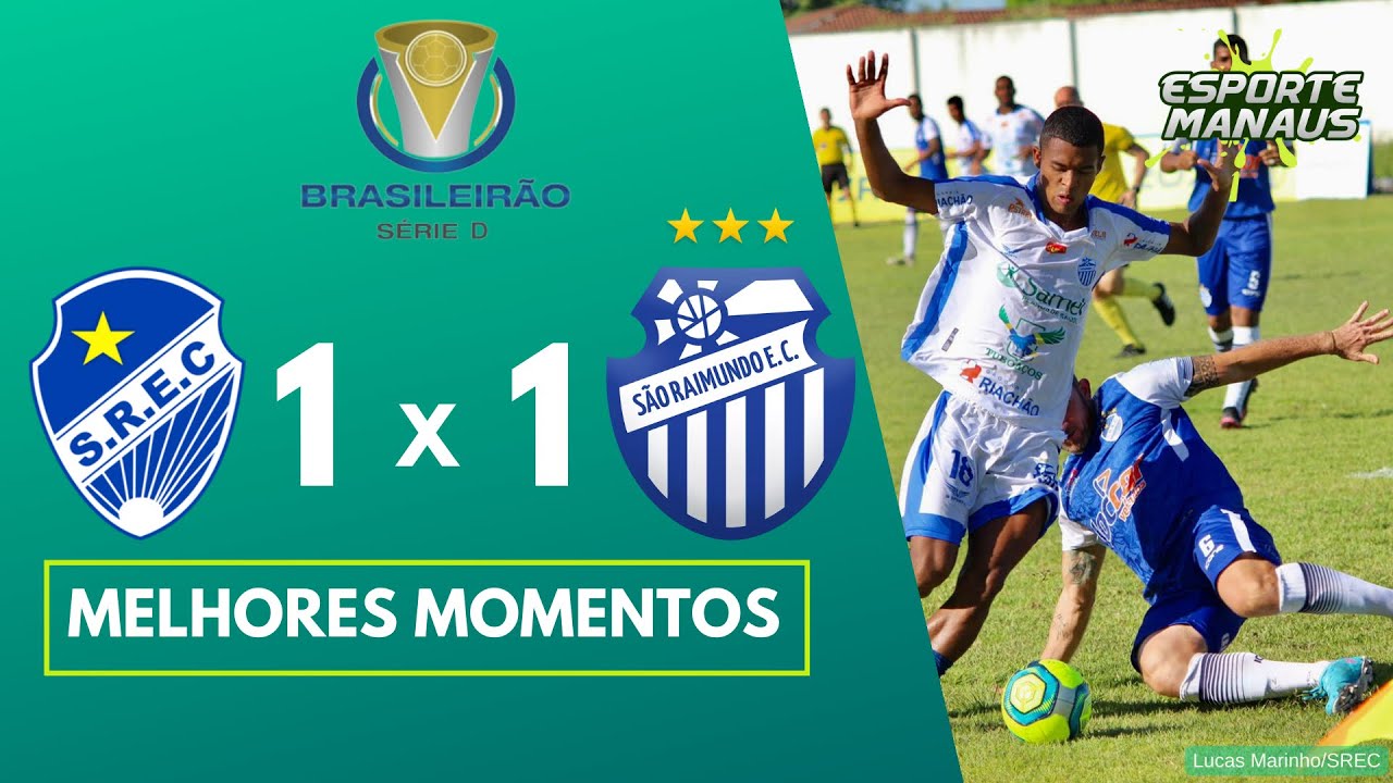 SÃO RAIMUNDO-RR 1 X 1 SÃO RAIMUNDO | MELHORES MOMENTOS | 14ª RODADA DA ...