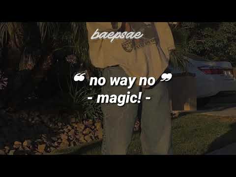 no way no || magic! (tradução pt-br) - YouTube