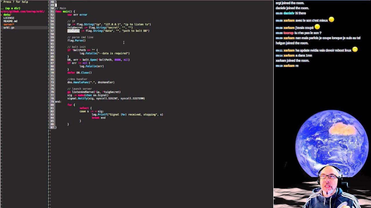 [livecoding] Serveur DNS pour une RBL - YouTube