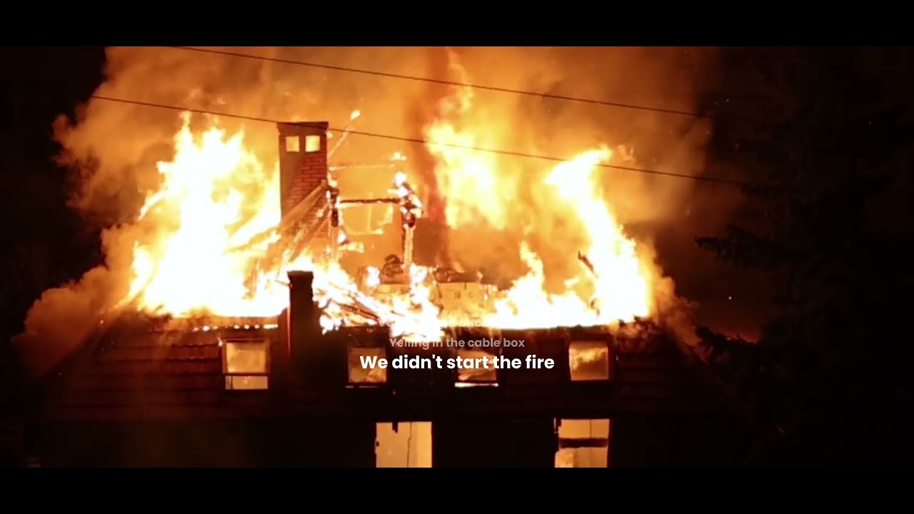 US History rewrite lyrics project. We didn't start the fire by Billy ...
