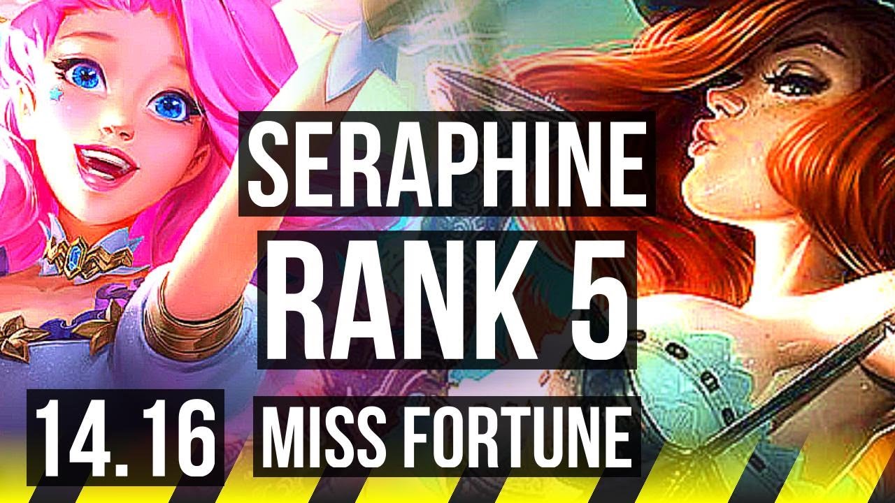 Seraphine And Alistar Vs Miss Fortune And Rell Adc Rank 5 503 Euw Challenger 1416 Youtube