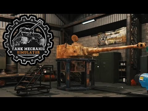 Panzer Mechanic Simulator #03 - Den Panzer zerlegen - TANK MECHANIC SIMULATOR Deutsch