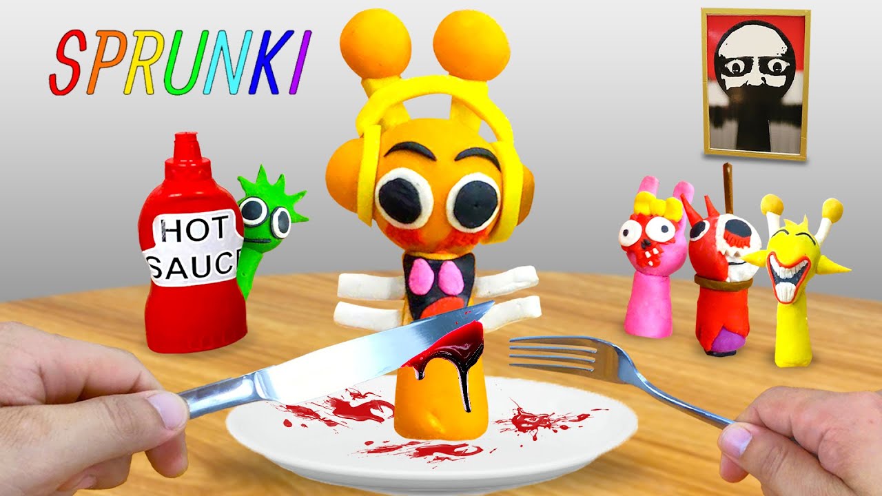 Eating Delicious Sprunki OREN for lunch! Incredibox Sprunki ASMR ...