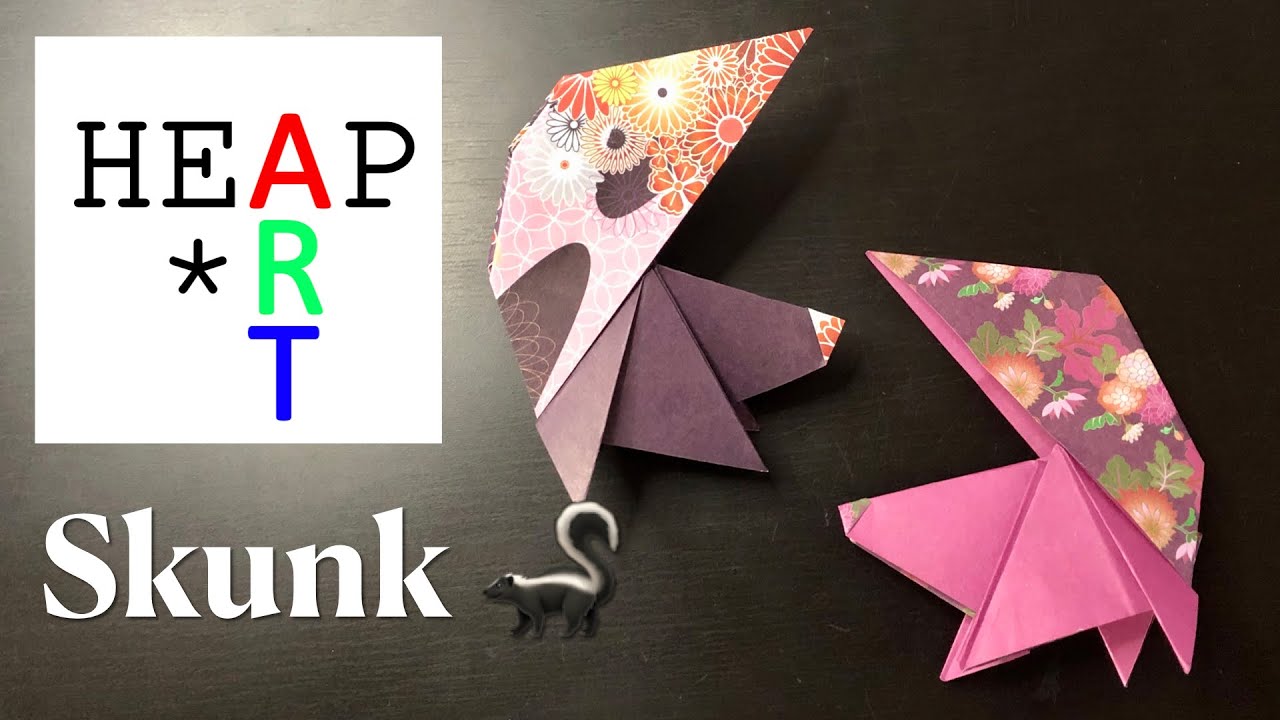 Quickie Origami - Skunk by Nick Robinson - YouTube