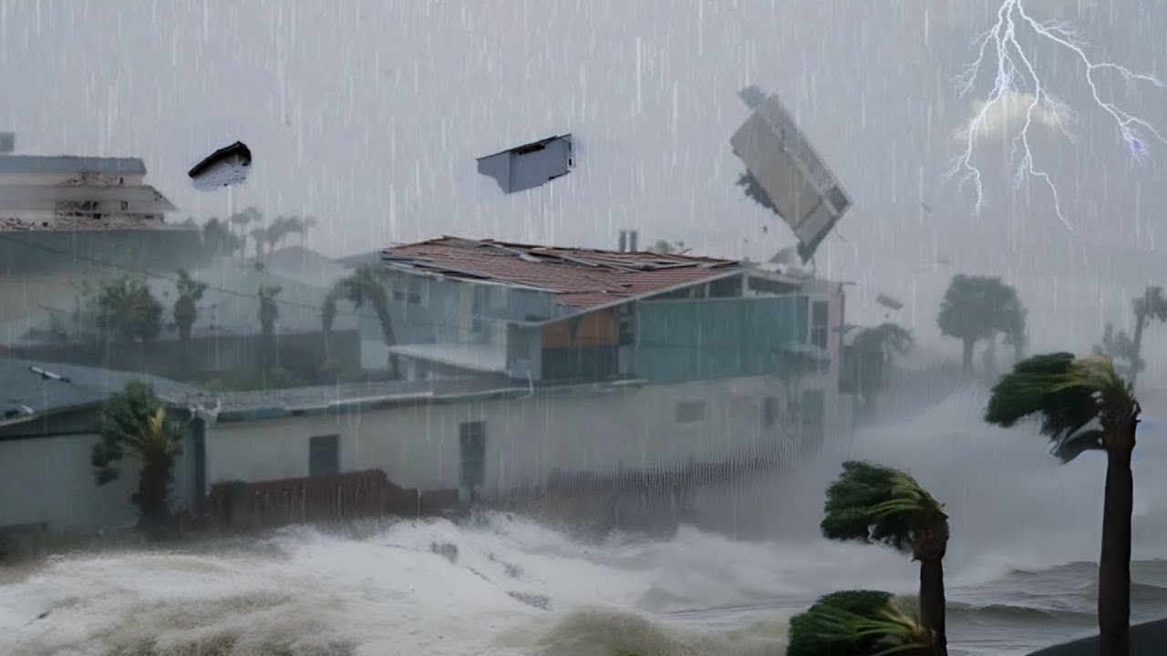 Brutal destruction in the Caribbean! Hurricane Beryl has reached ...