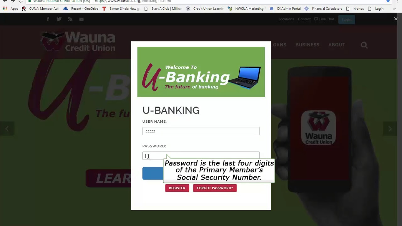 U-Banking 1st Time Login - YouTube
