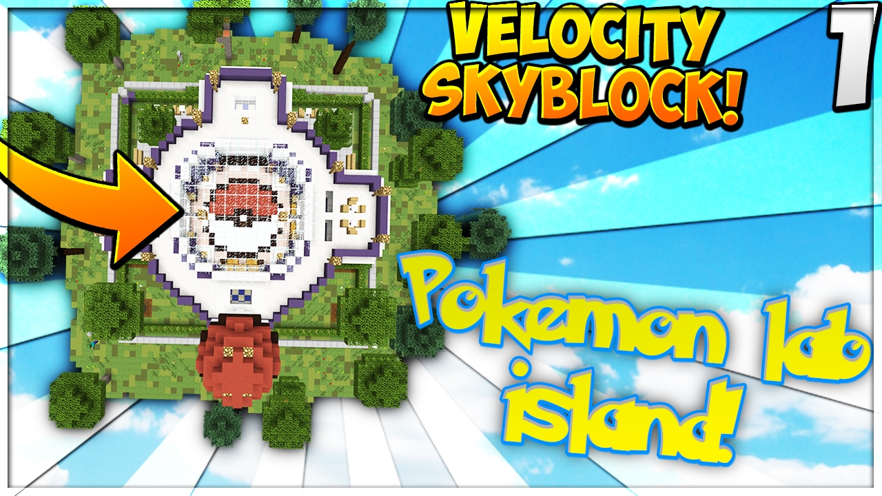 POKEMON SKYBLOCK LAB! | Skyblock #1 (VelocityMC) - YouTube