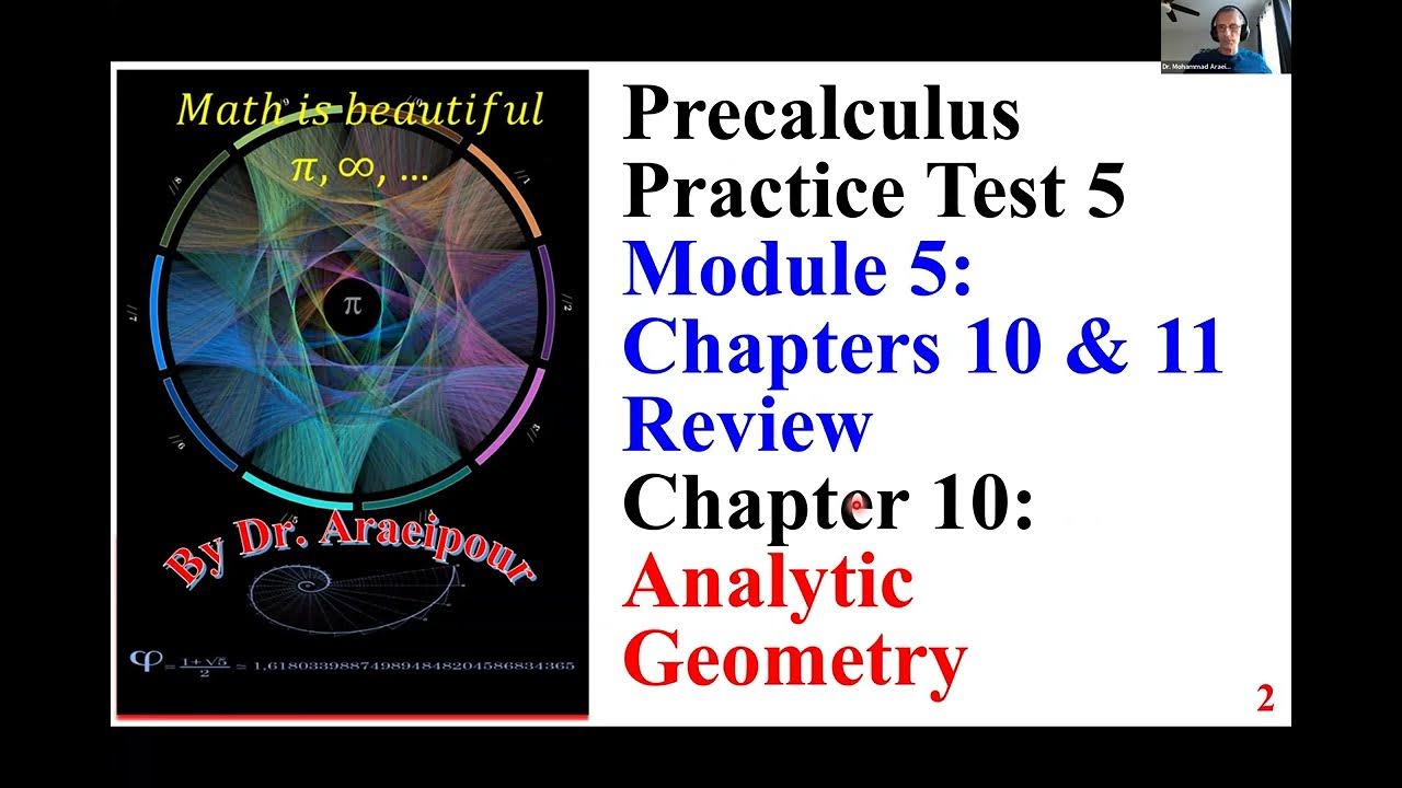 2024 Fall PreCalc Module 5 Chapter 10 Analytic Geometry - YouTube