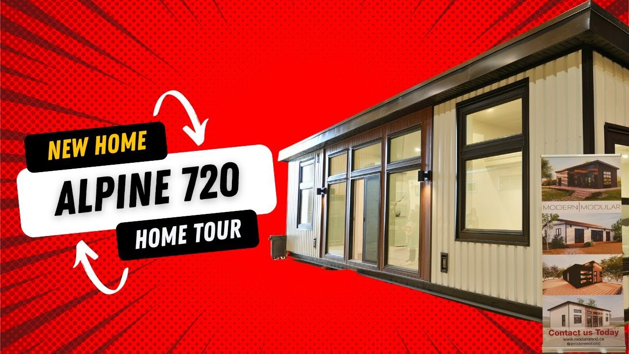Alpine 720 Tour | Modern Modular | Golden, BC - YouTube