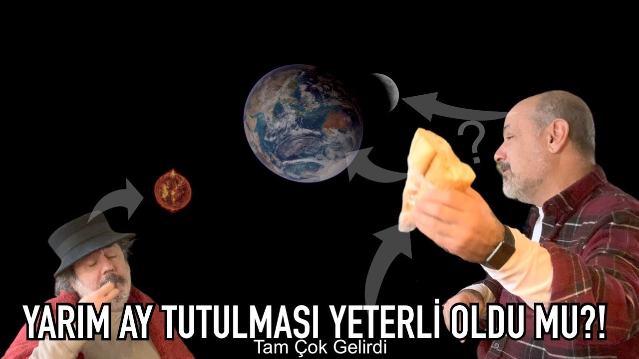 YARIM AY TUTULMASI YETERLİ ETKİYİ YAPTI MI! TAM TUTULMA HEP FAZLA MI ...