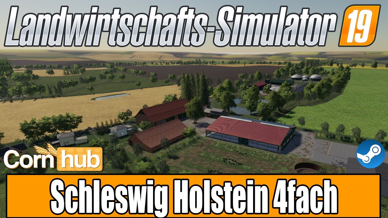 LS19 Mapvorstellung - Schleswig Holstein 4fach - LS19 Maps - YouTube