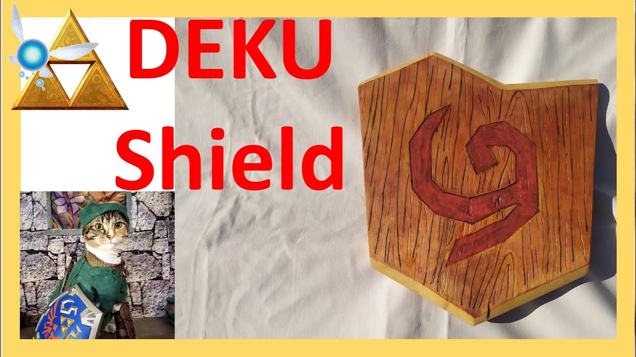 DEKU SHIELD - The Legend of Zelda - YouTube