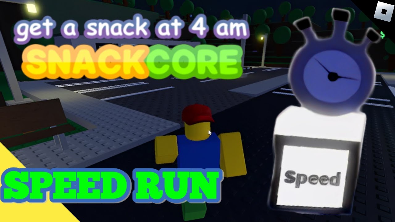 get a snack at 4 am: SNACKCORE (Walkthrough) || Speed Run - YouTube