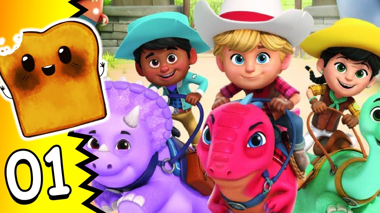 NOWA GRA O DINOZAURACH! - DINO RANCZO - ODCINEK 1 - Dino Ranch Po ...