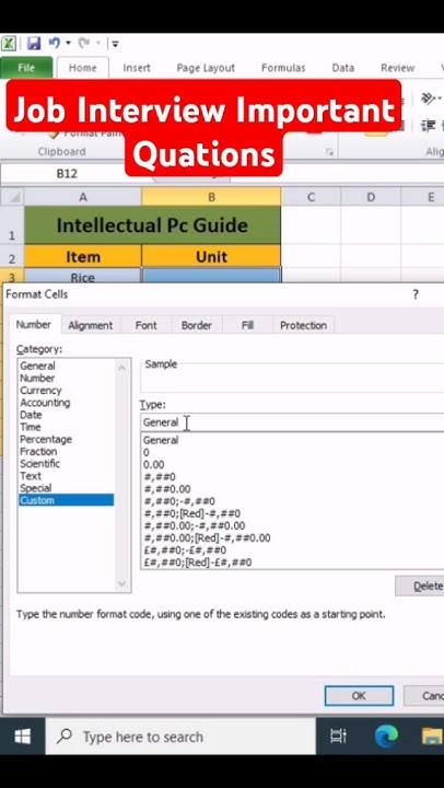 Excel Interview Question Tips and Tricks #shorts #excel - YouTube
