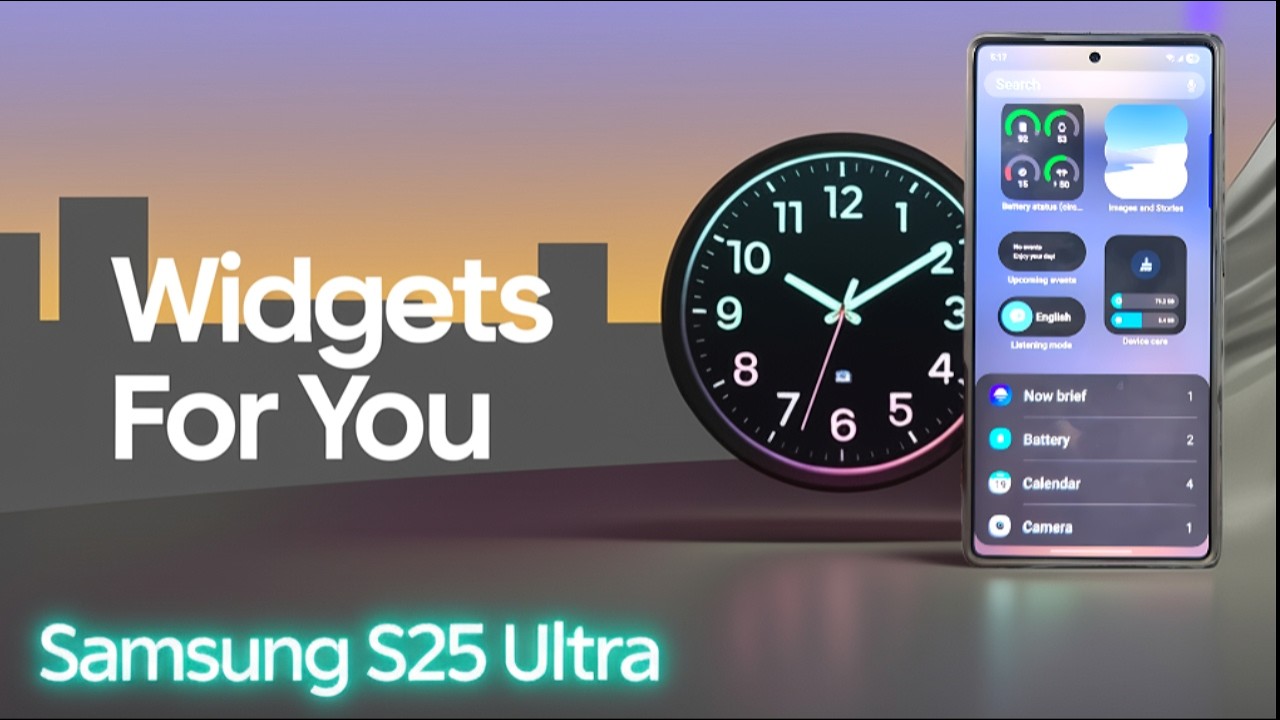 Top 5 Samsung Galaxy S25 Ultra Home Screen Widgets You Need to Know ...
