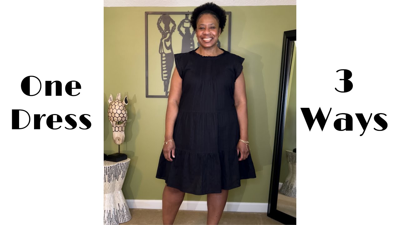 How to style - One dress 3 ways - YouTube