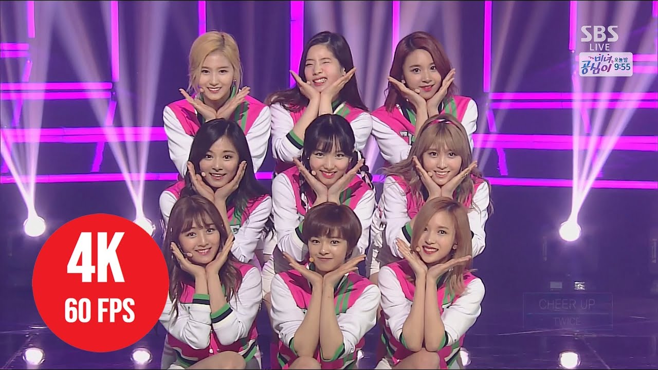 [ 4K LIVE ] Twice - Cheer Up [ 160515 SBS Inkigayo ] - YouTube