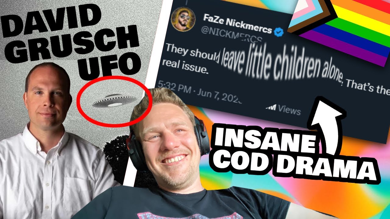 My take on the David Grush Ufo case, explaining the Nickmercs Drama ...