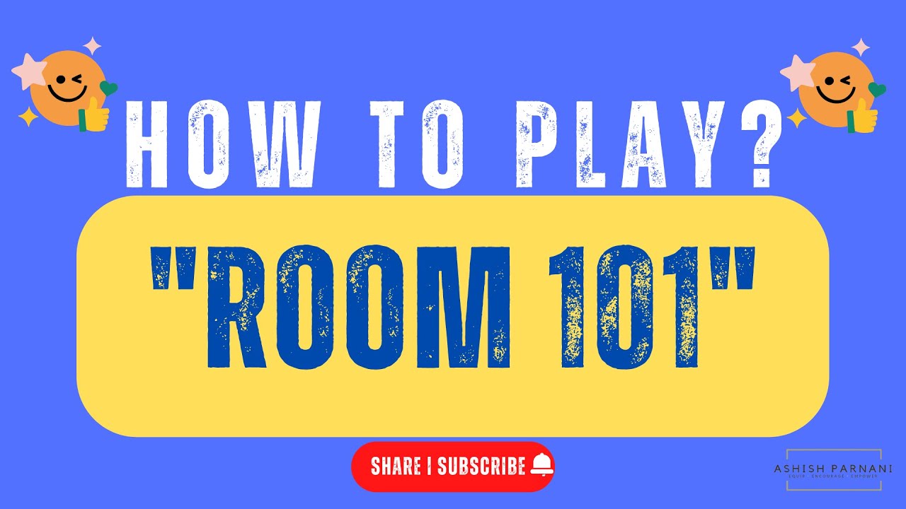 "ROOM 101" - Fun Communication Skills Activity 😀 | How to Play? | Dr ...