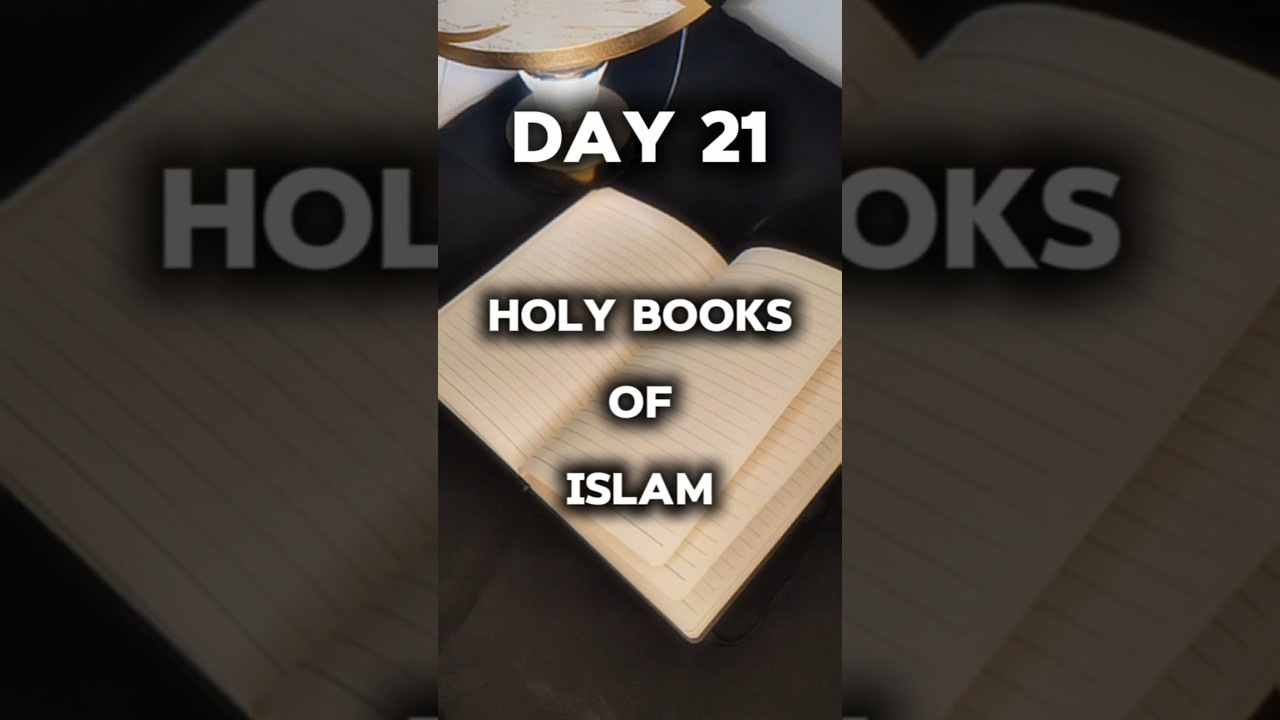 Day 21 The Four Holy Books of Islam 🎉@learnwith.amrb #holybooks #holybooksofislam - YouTube