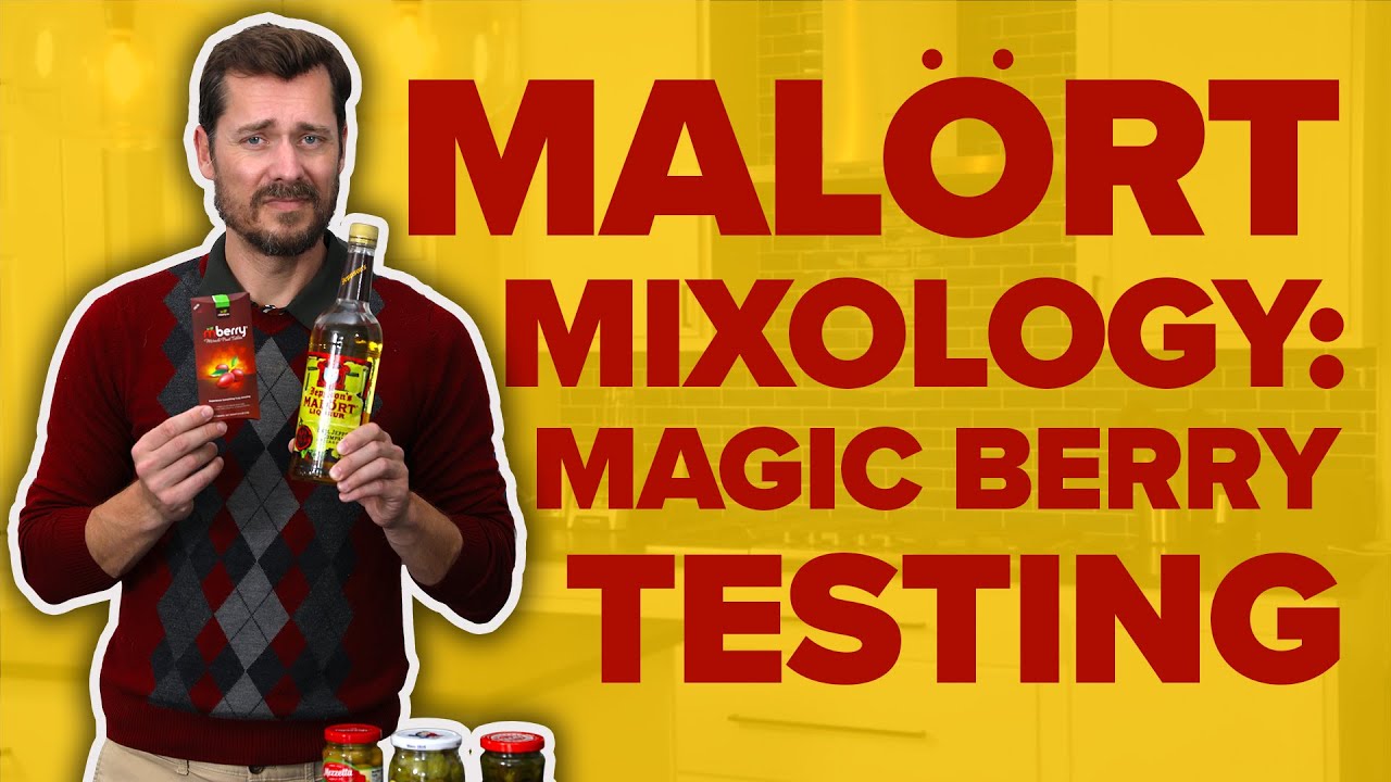 Malört Mixology: Magic Berry Tasting - YouTube