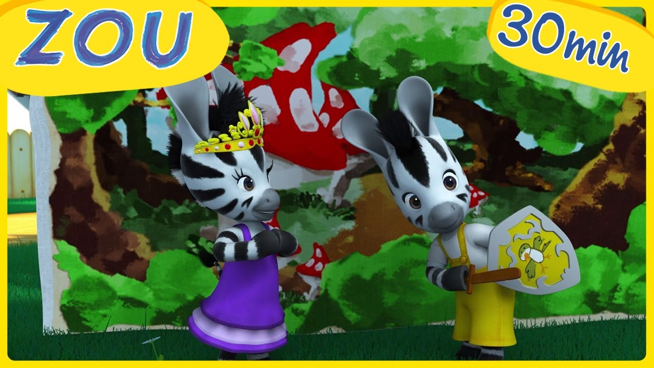 Zou Puts on a Show 🎭| Zou | Holidays | Cartoons for Kids - YouTube